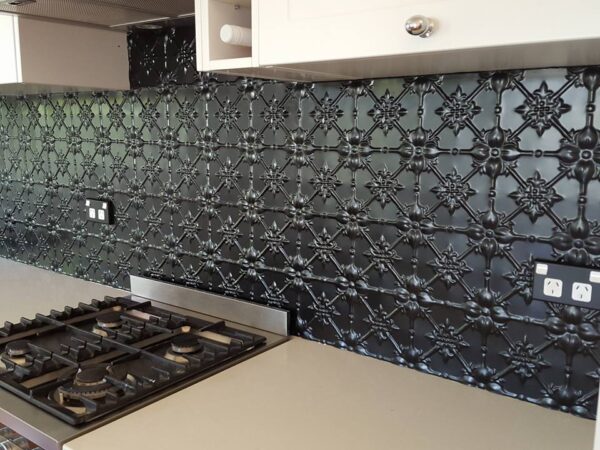 Pressed Metal Splashbacks & Pressed Tin Splashbacks